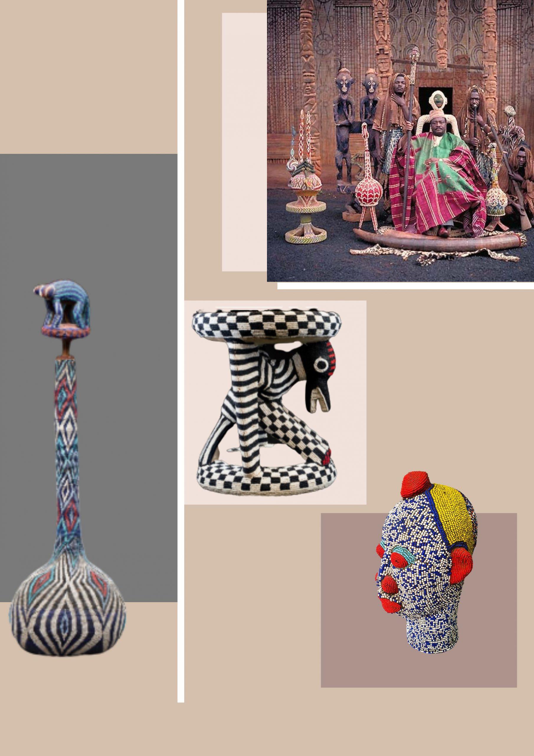 Tête perlée et perlage africain | Karioska